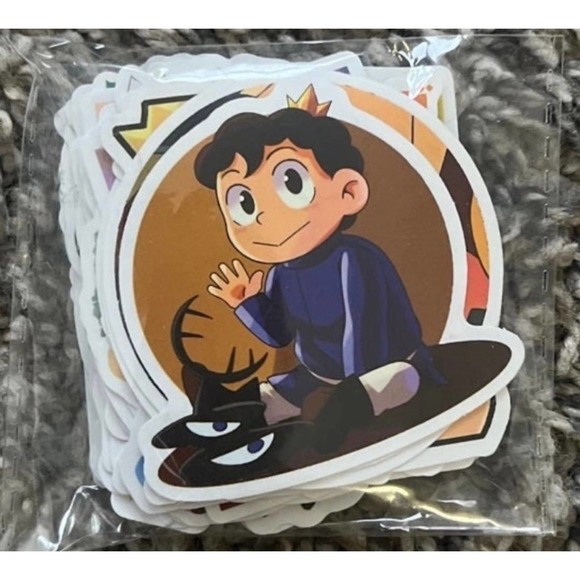 No Brand | Design | Ranking Of Kings Bojji Anime 5 Piece Sticker Set ...